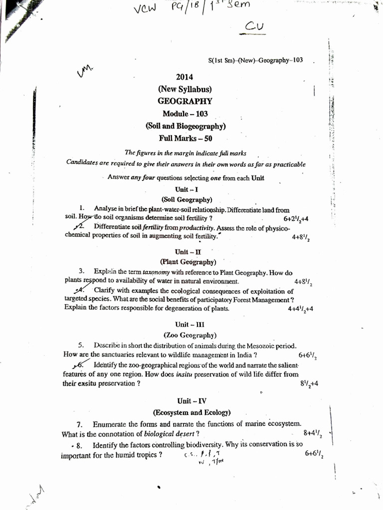 Soil, Biogeography and Economic Geo | PDF | Ecology | Economies