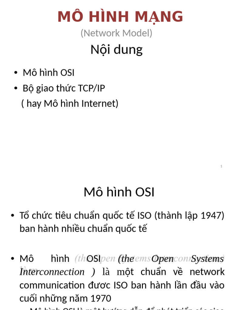 Osi 1 | PDF