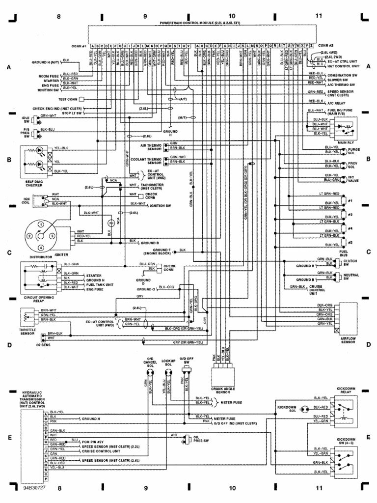 Powertrain Control Module (2.2L & 2.6L EFI) | PDF