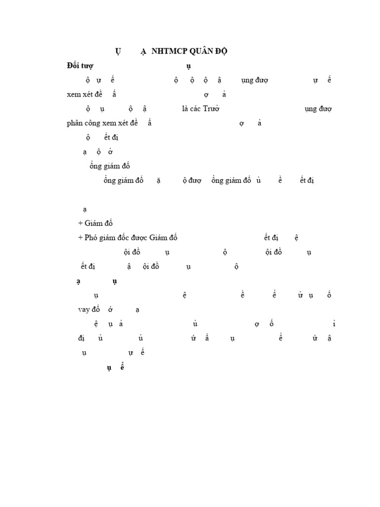 CASE STUDY - Tín D NG Cá Nhân - Quy Trình Tín D ng-sv1.0 | PDF