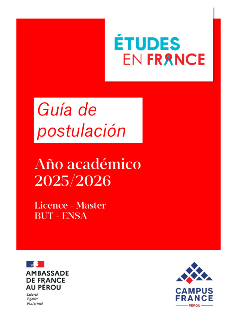 Guía de Postulación EEF 2025/2026 | PDF | Crecimiento personal y ...