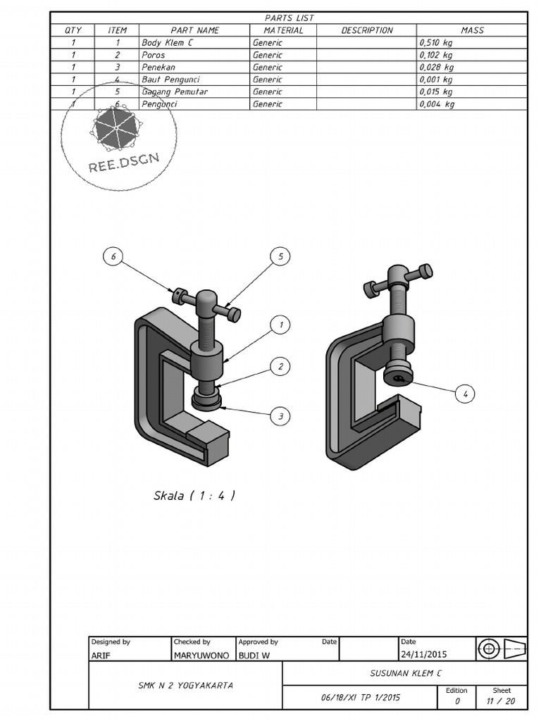 C Clamp | PDF