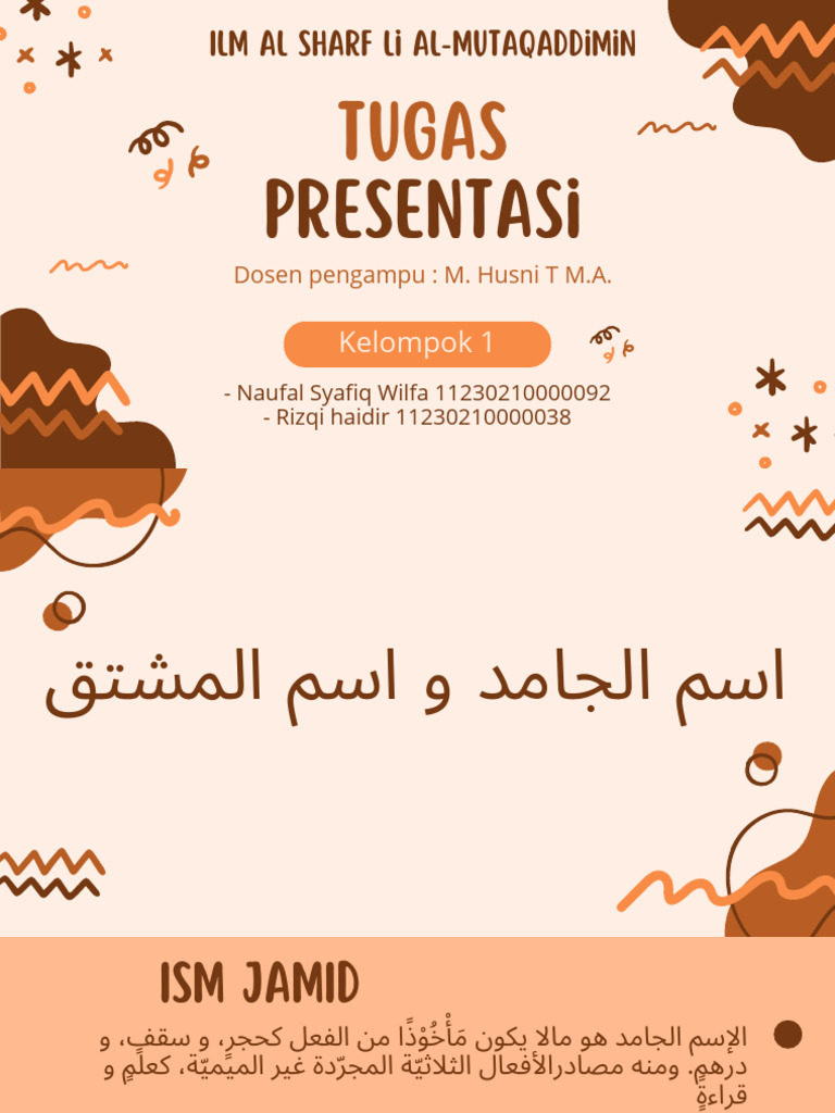 01 - Isim Jamid Dan Musytaq | PDF