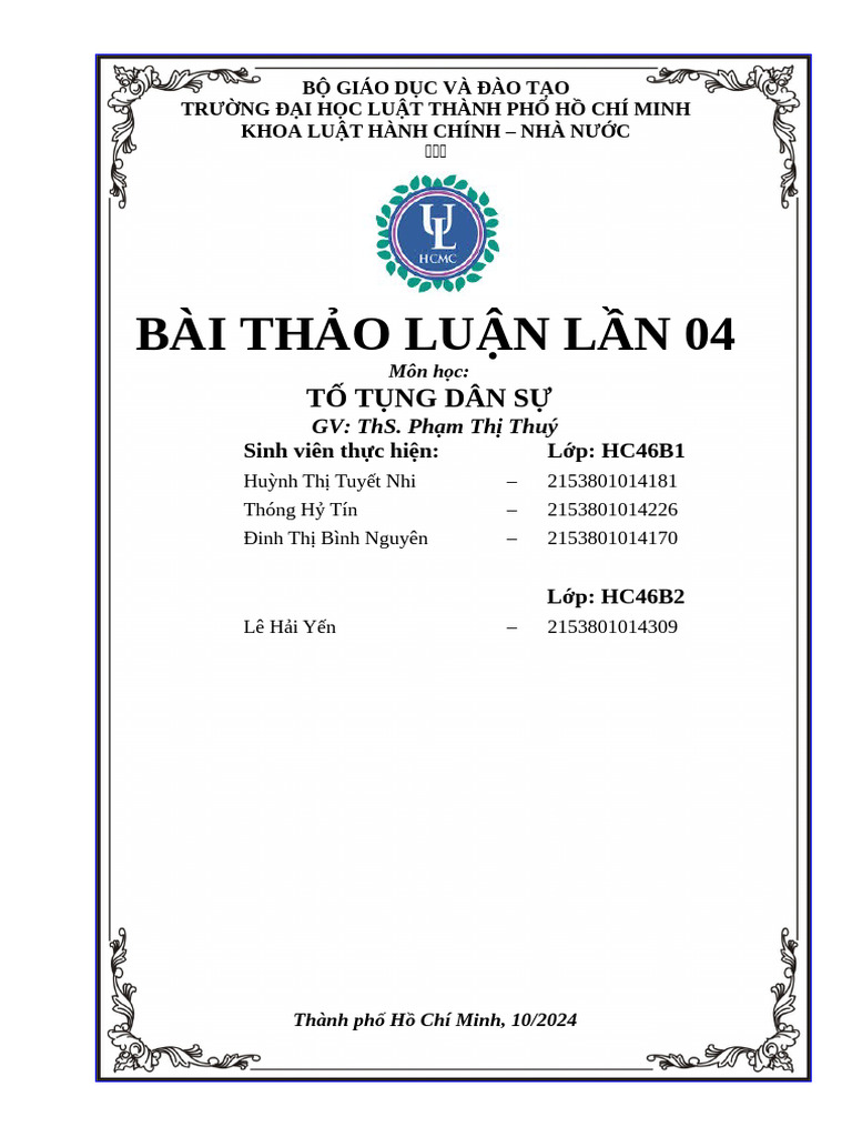 Nhóm 05 - TTDS - Lần 04 | PDF