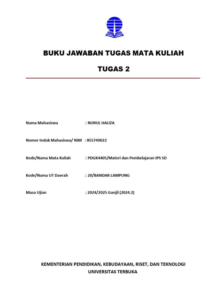 BJU TMK 2 Materi Dan Pembelajaran IPS SD | PDF