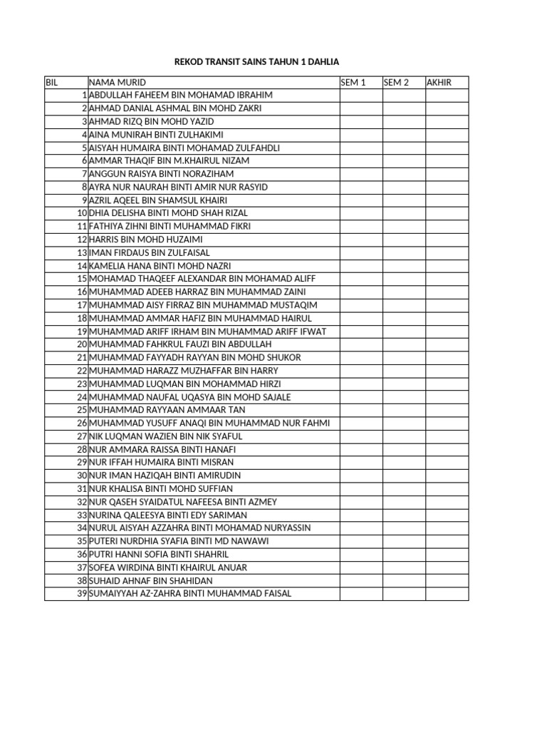 Rekod Transit 23-24 | PDF | Religion & Spirituality