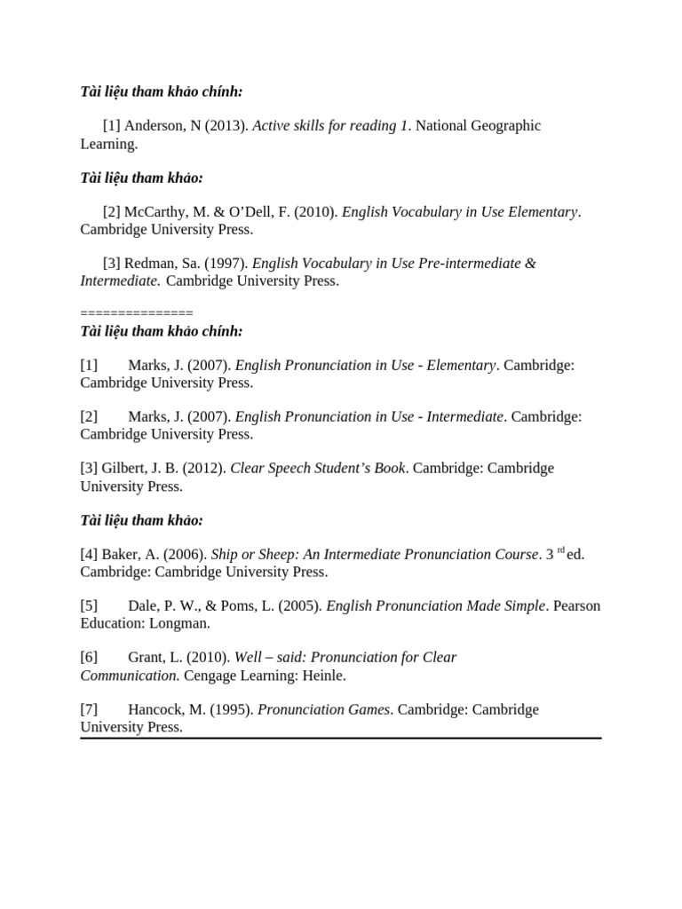 Sach Tham Khao | PDF | Language Arts & Discipline | Science & Mathematics