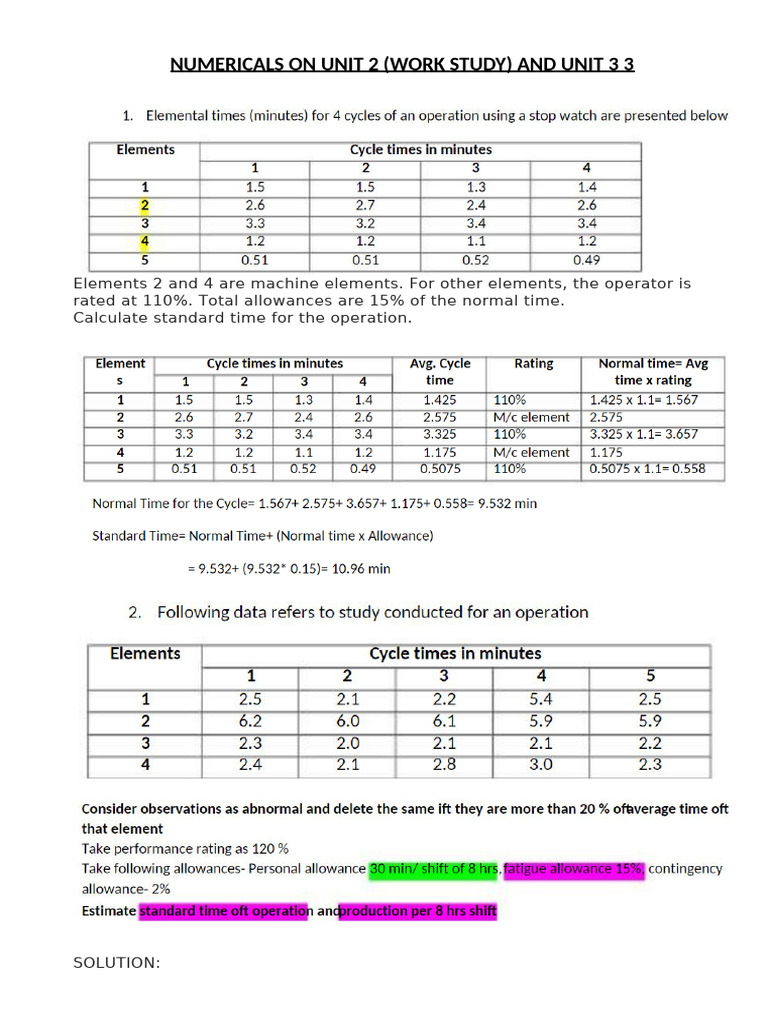 Numericals On Bep-Pvr-Safetymargin | PDF | Business Economics