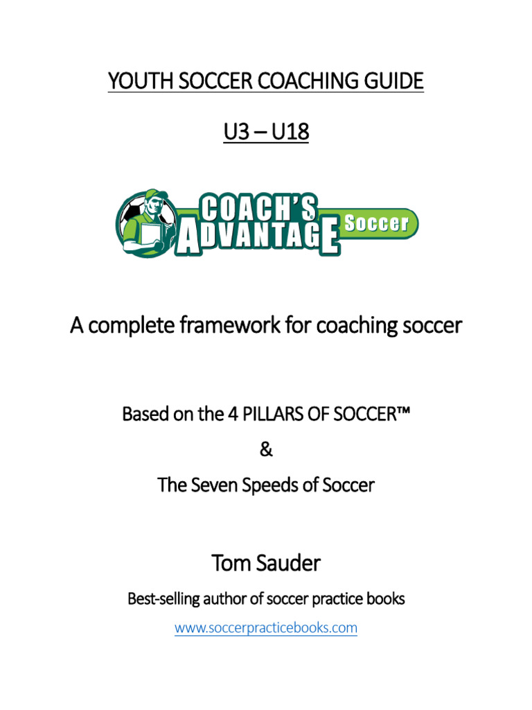 Youth Soccer Coaching Guide | PDF | Perception | Forward (Association ...