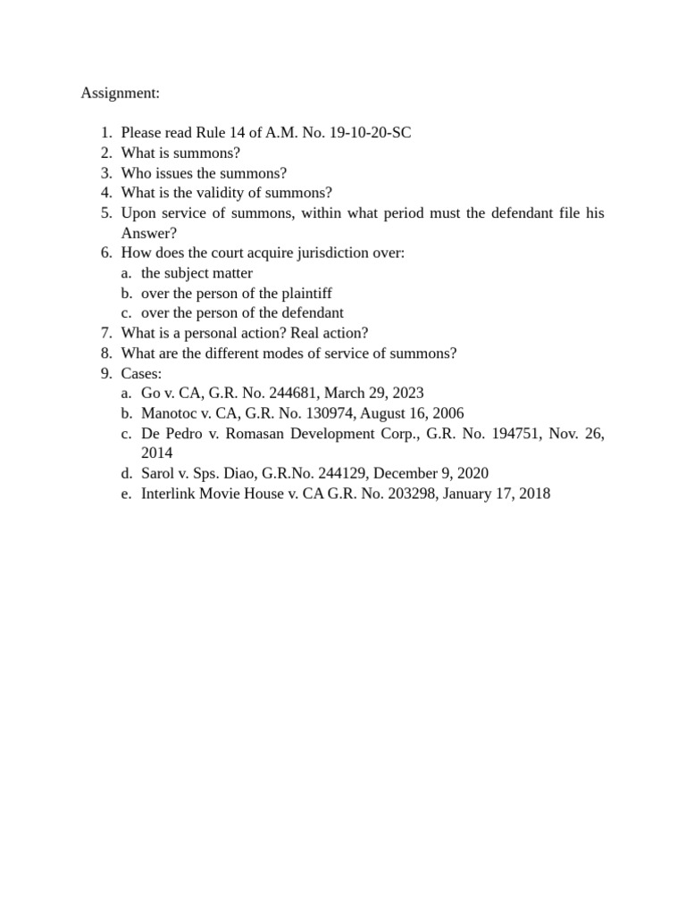 Assignment JD Ia and Ib | PDF