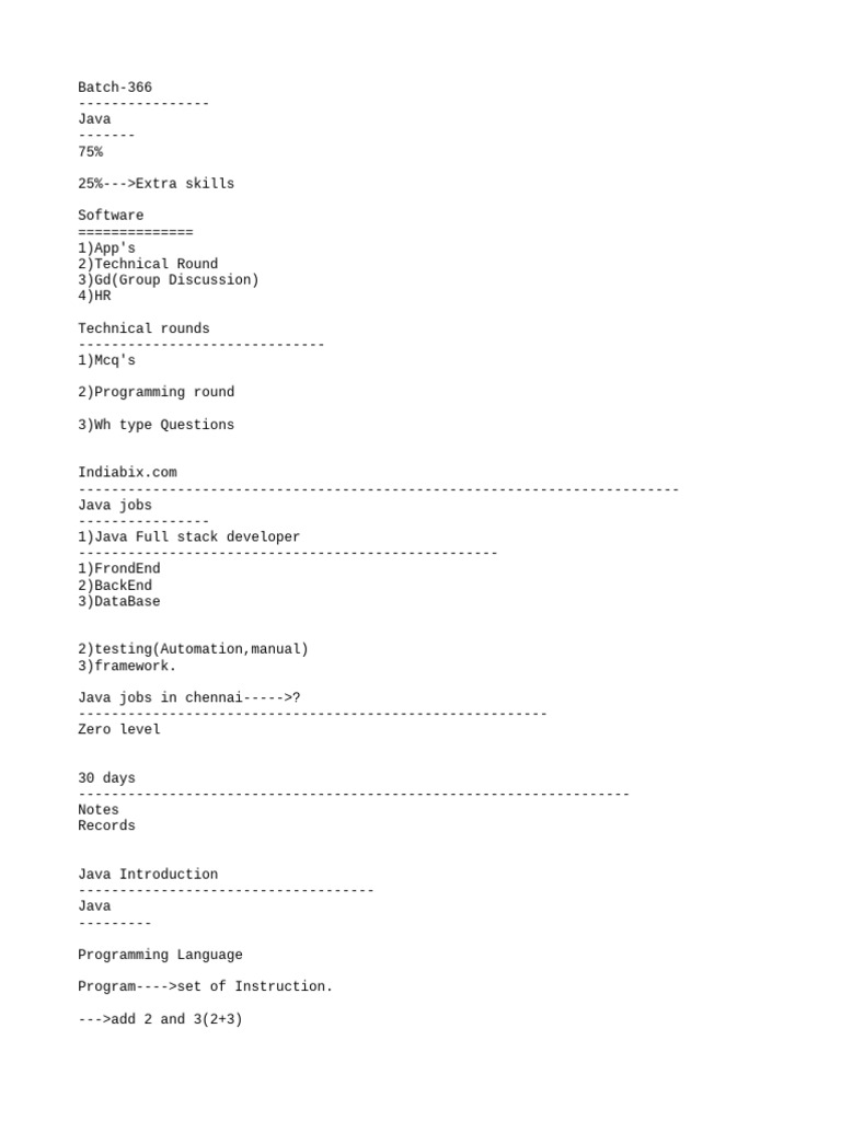 Java introduction-1 | PDF | Data Type | Integer (Computer Science) Java introduction-1 | PDF | Data Type | Integer (Computer Science)