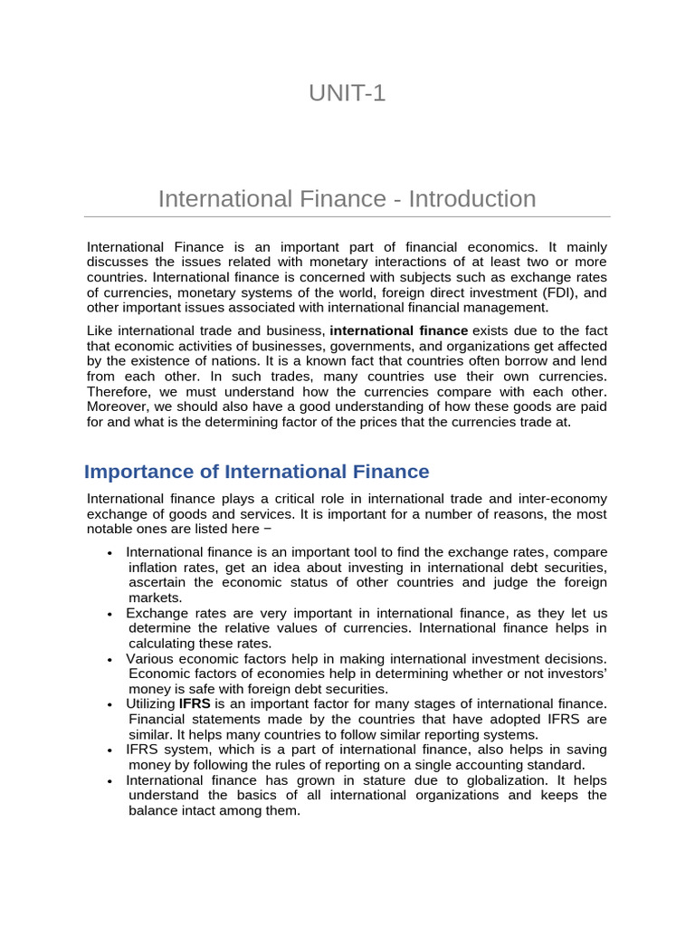 Ifm Study Material Upto Unit 5 | PDF | Futures Contract | Capital Account