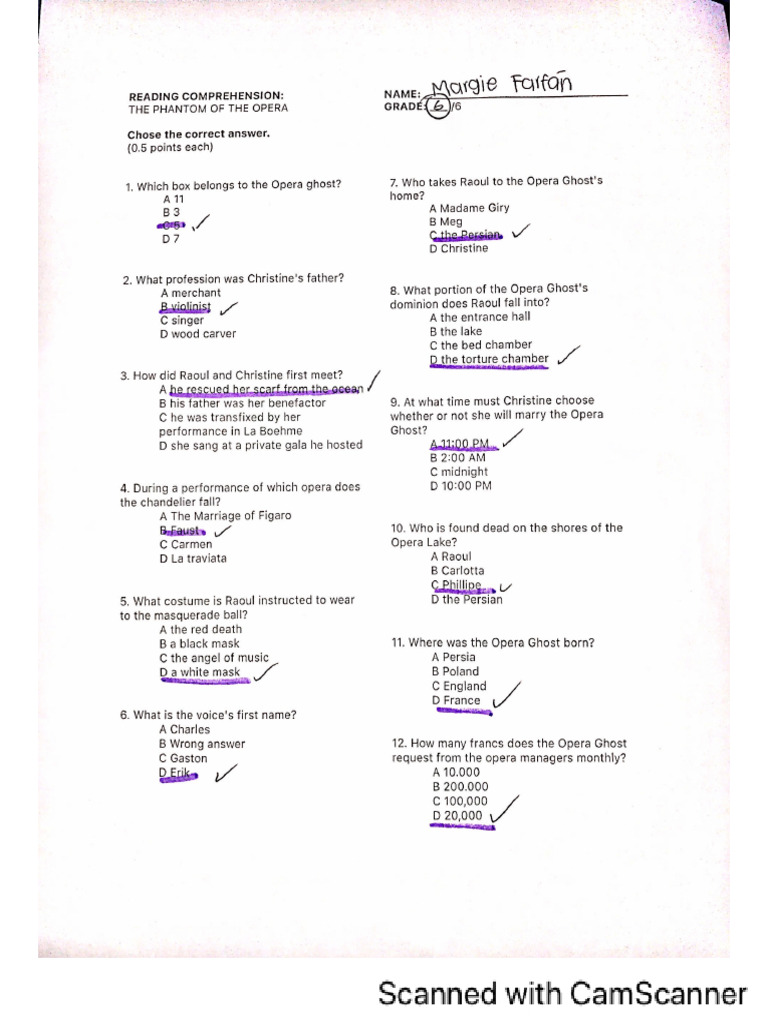 The Panthom of The Opera | PDF