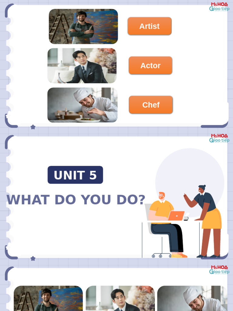 Unit 5. What Do You Do | PDF | Restaurants | Gastronomy