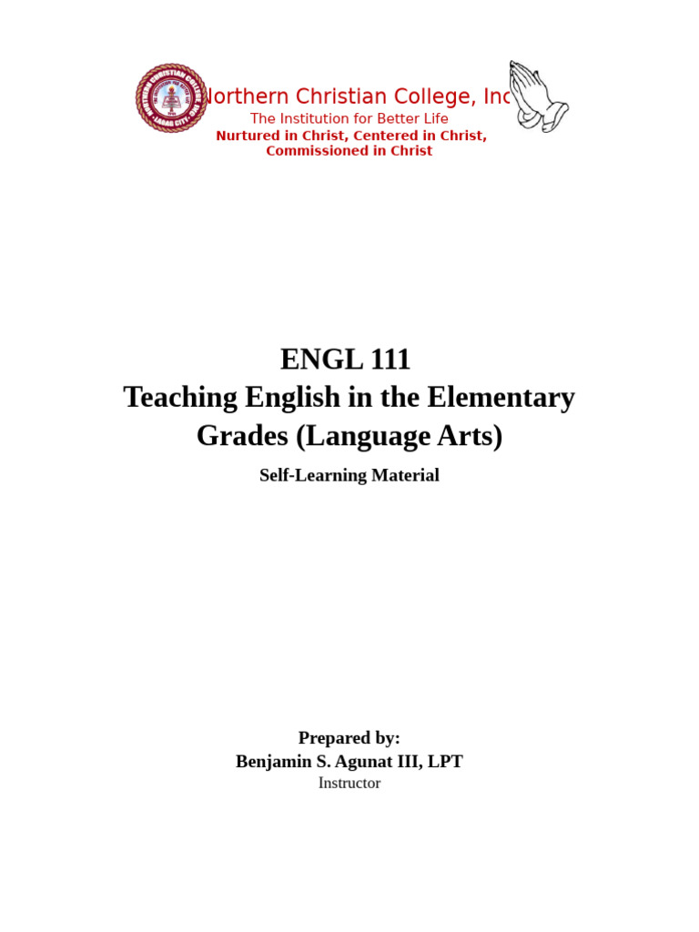 ENGL 111 Module | PDF | Lesson Plan | Classroom Management