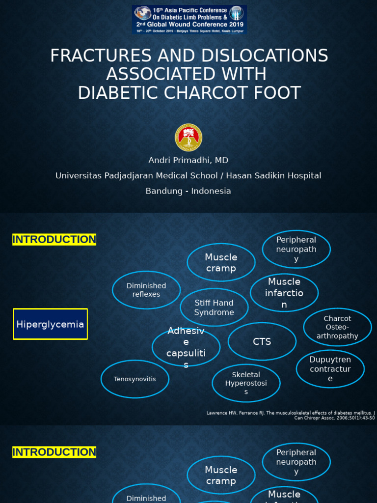 Charcot | PDF | Wound | Peripheral Neuropathy