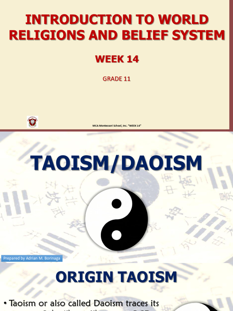 Grade 11: Taoism Overview | PDF | Zoroastrianism | The Church Of Jesus ...