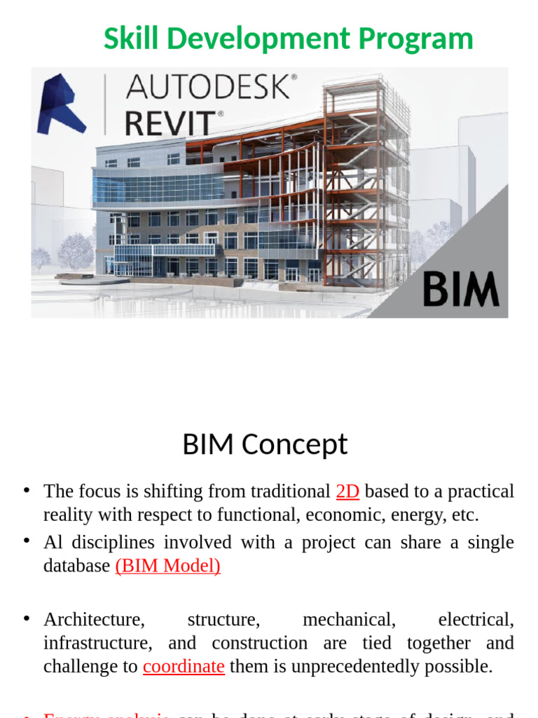 Comprehensive BIM Skill Development Guide | PDF | Building Information ...