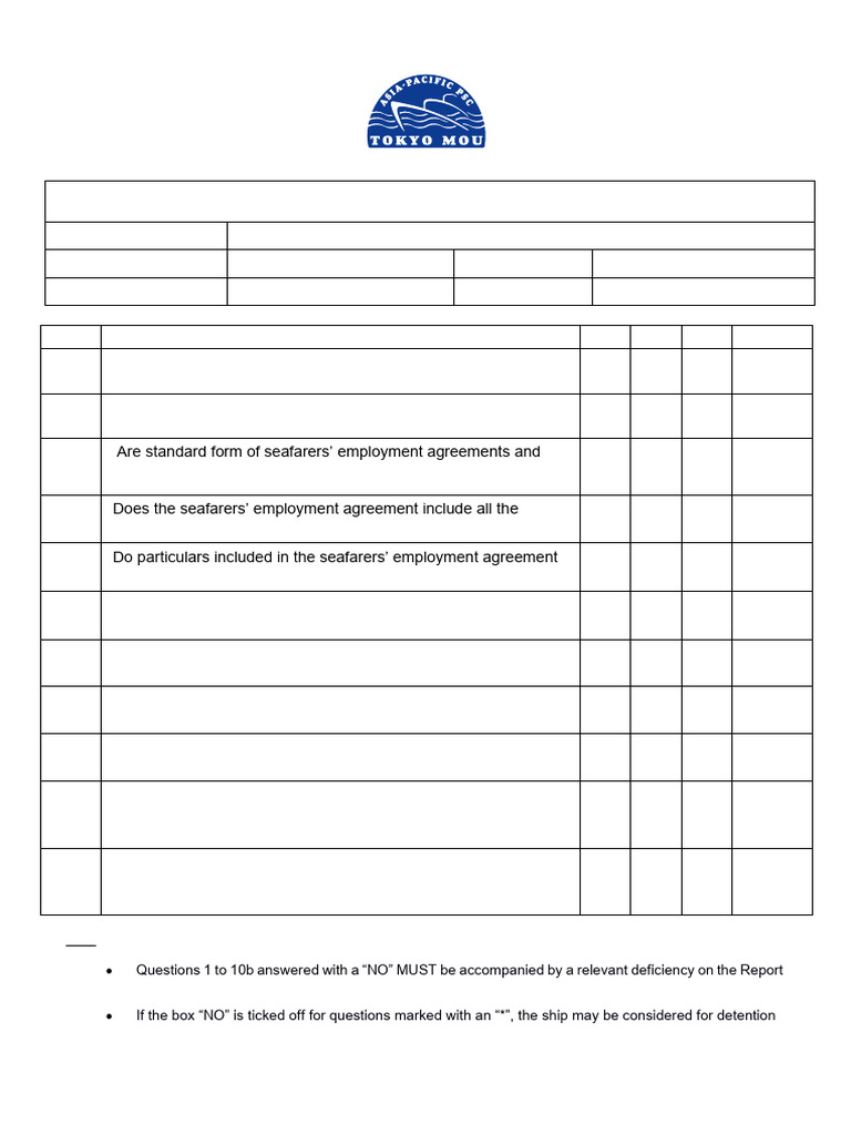 CIC On Crew Wages and Seafarer Employment Agreement (MLC) 2024 ...
