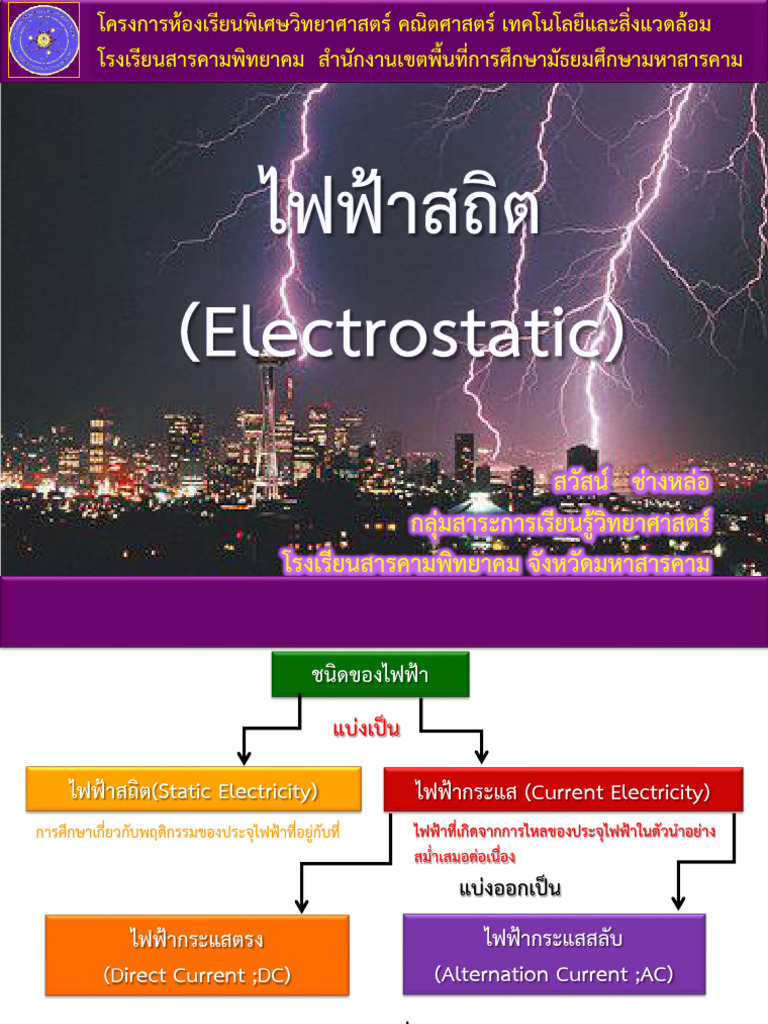 Electrostatics 01 | PDF