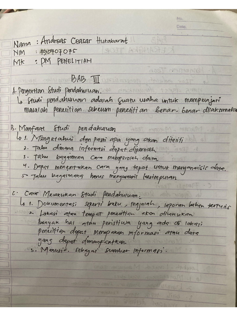 Tugas P.M Penelitian | PDF