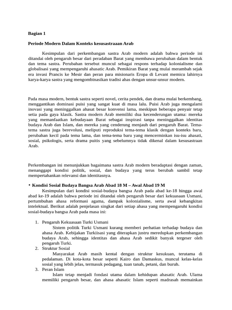 Materi UTS | PDF | Klasik