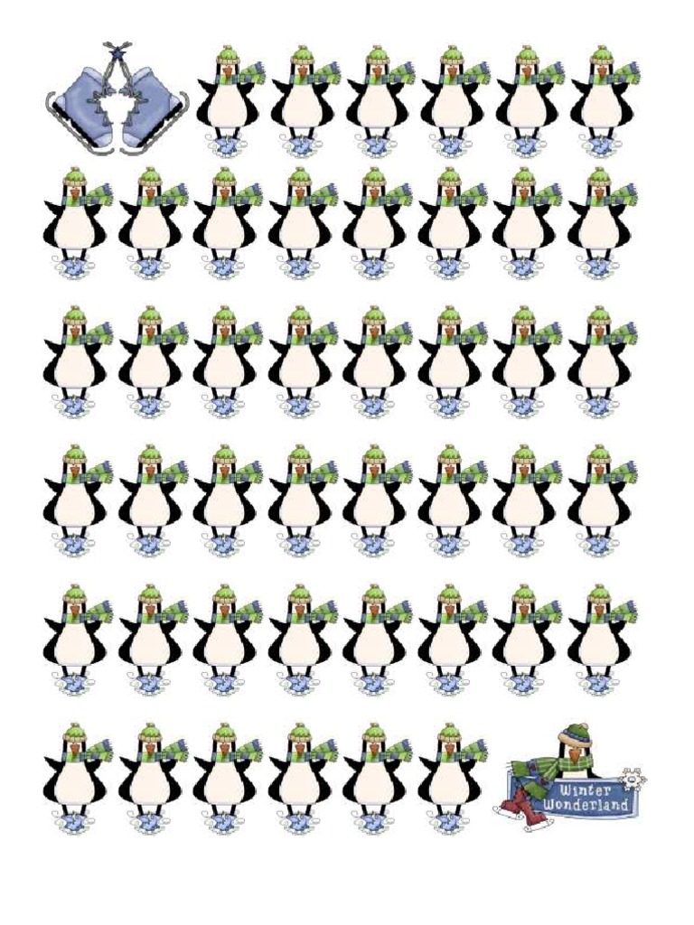 Penguin and Polar Bear Freebie | PDF