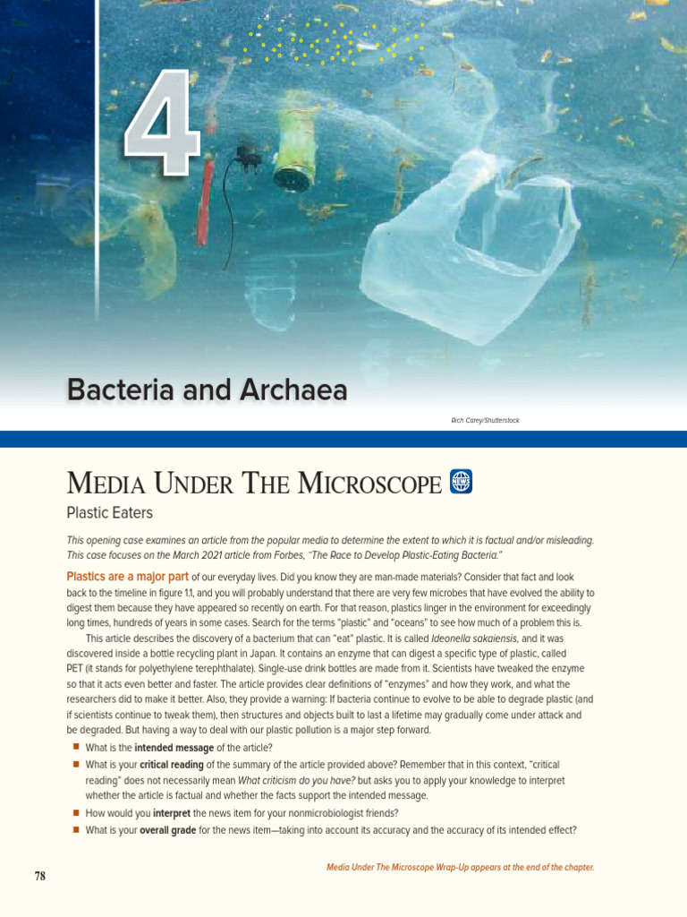 Bacteria and Archaea: M U T M | PDF | Bacteria | Cell (Biology)