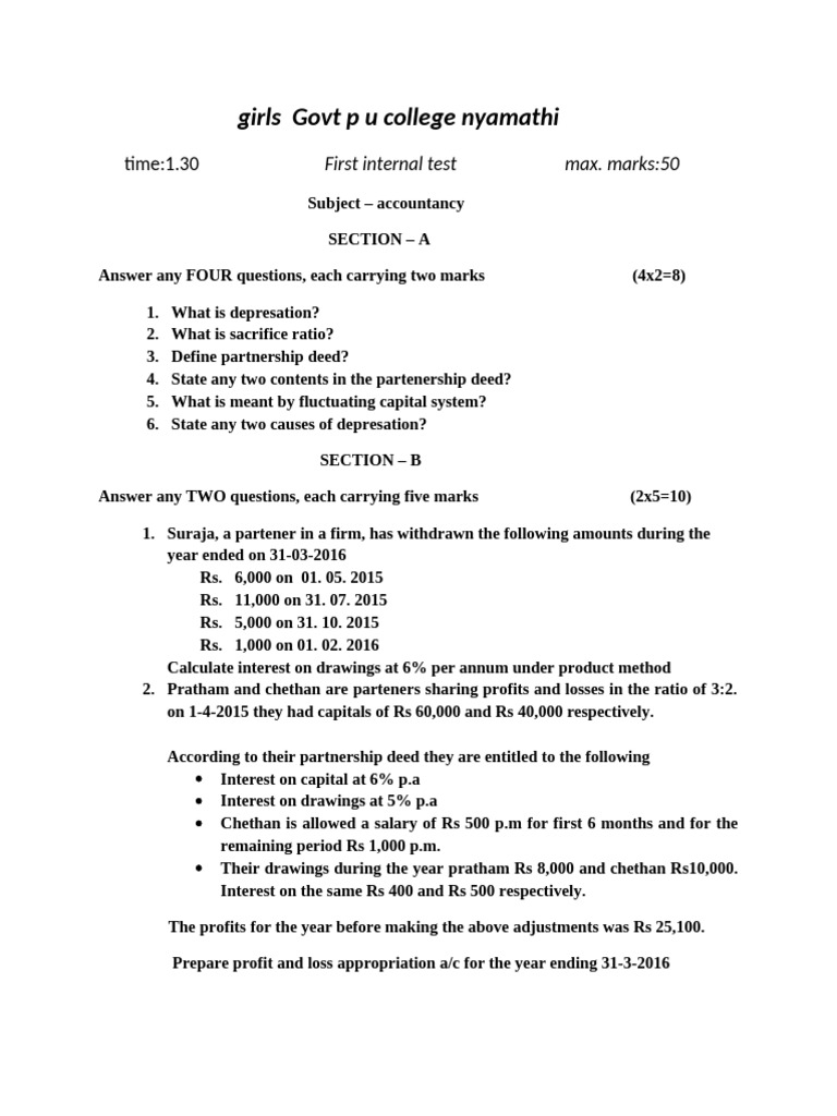 Understanding Depreciation in Accounting | PDF | Depreciation | Partnership