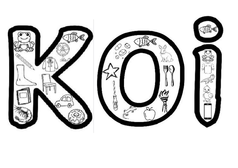 Mengenal Awalan Huruf O | PDF