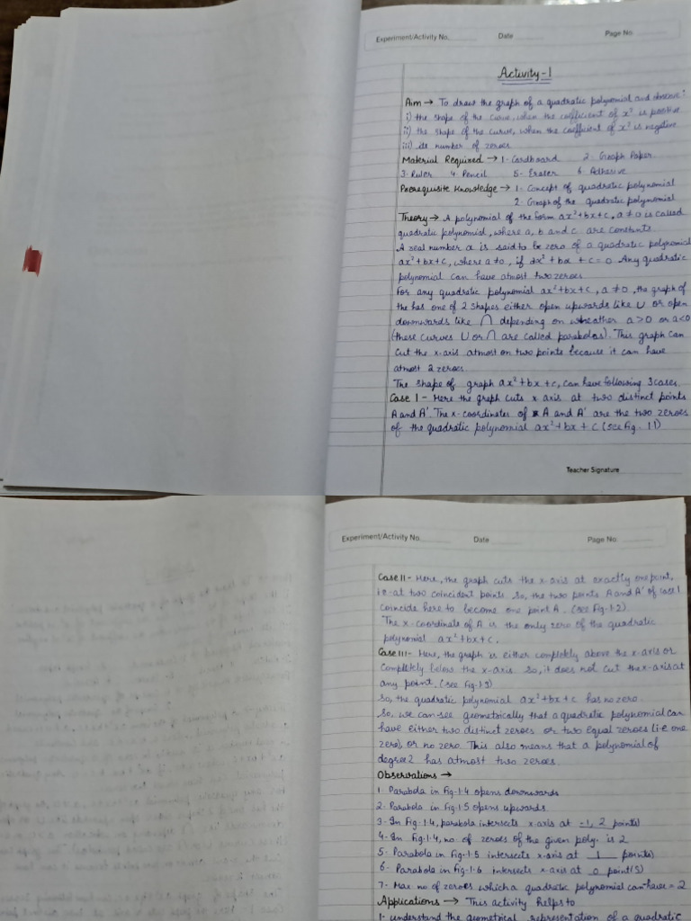 Maths Practical File Class 10 | PDF | Analytic Geometry | Euclidean ...