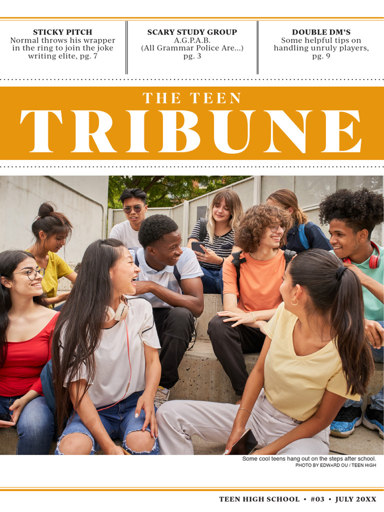 0722 Teen Tribune | PDF | Adverb | Verb