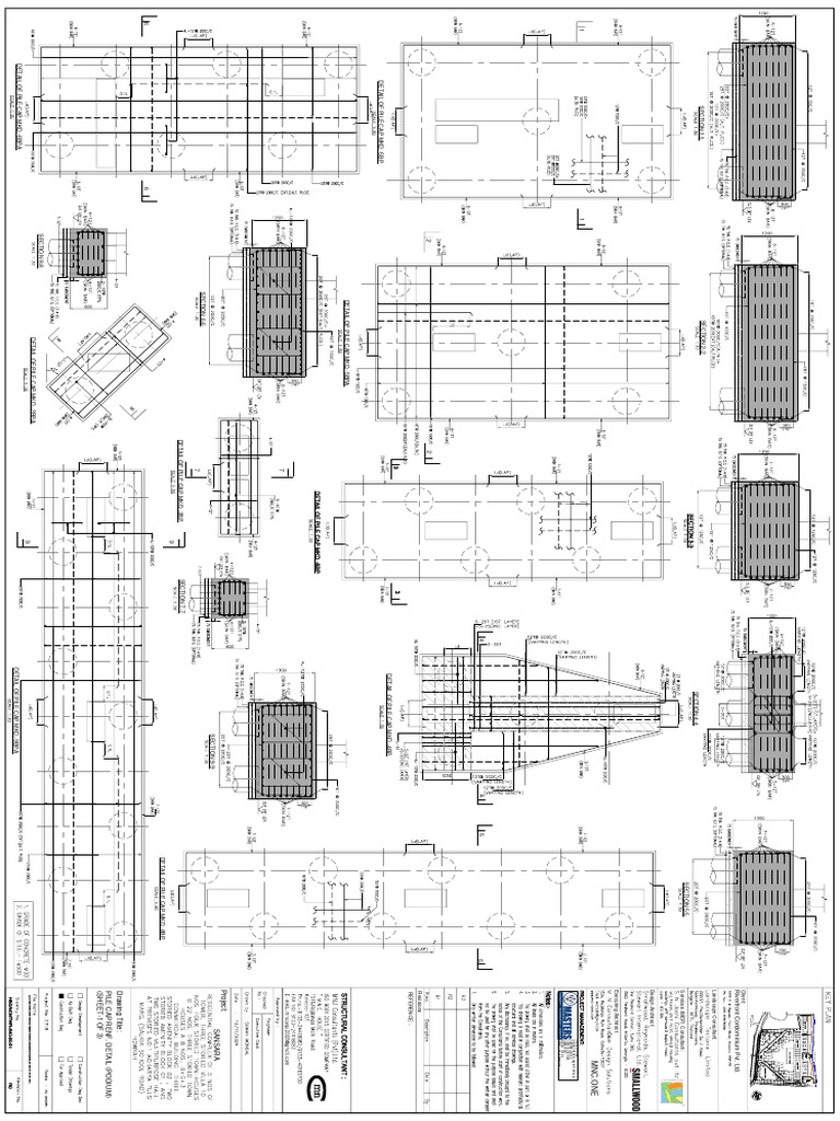 Podium Pile Cap Renf (Sheet-1 of 3) | PDF