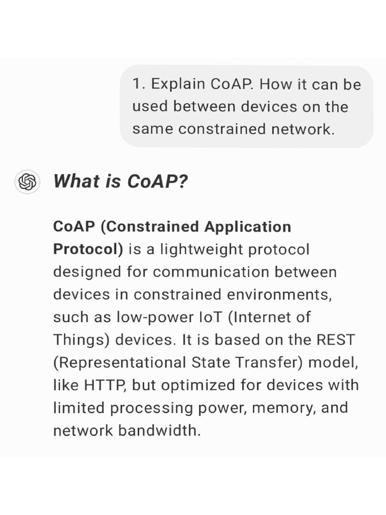 IOT Assignment 4 | PDF