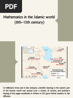 Muslim Contribution To Mathematics | PDF | Trigonometry | Algebra
