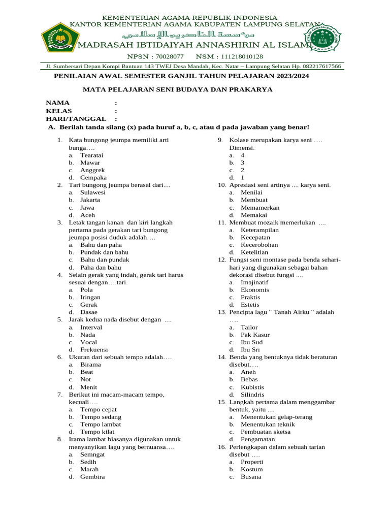 SBDP 2024 KLS 4 | PDF