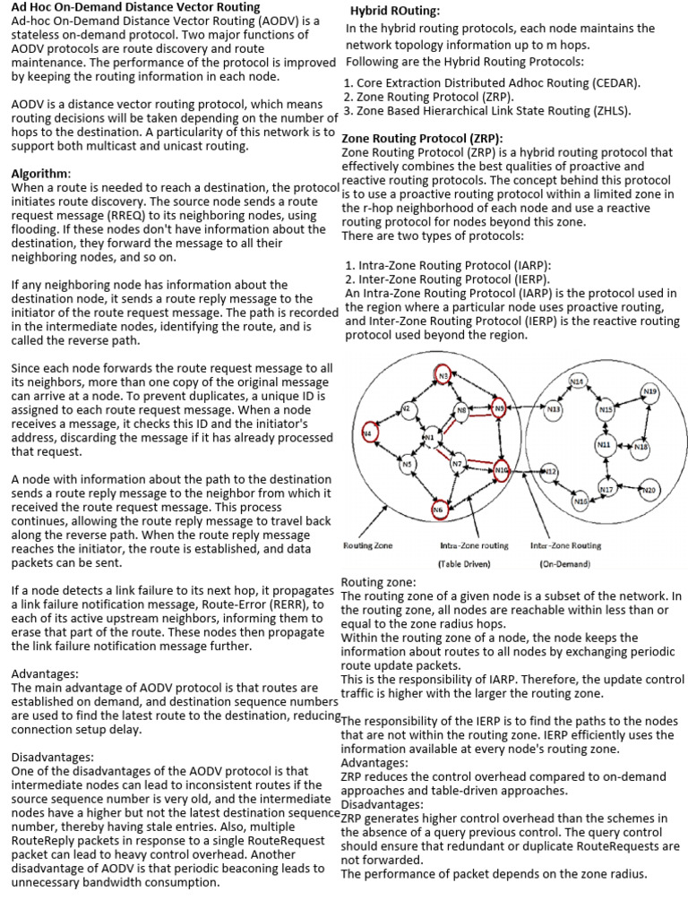 MC Notes | PDF | Transmission Control Protocol | Routing
