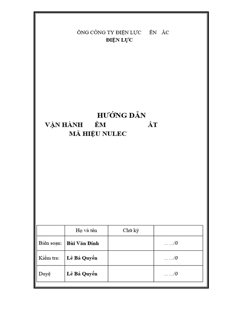 HDSD Recloser Nulec | PDF