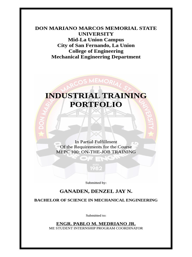 Title Page Portfolio | PDF