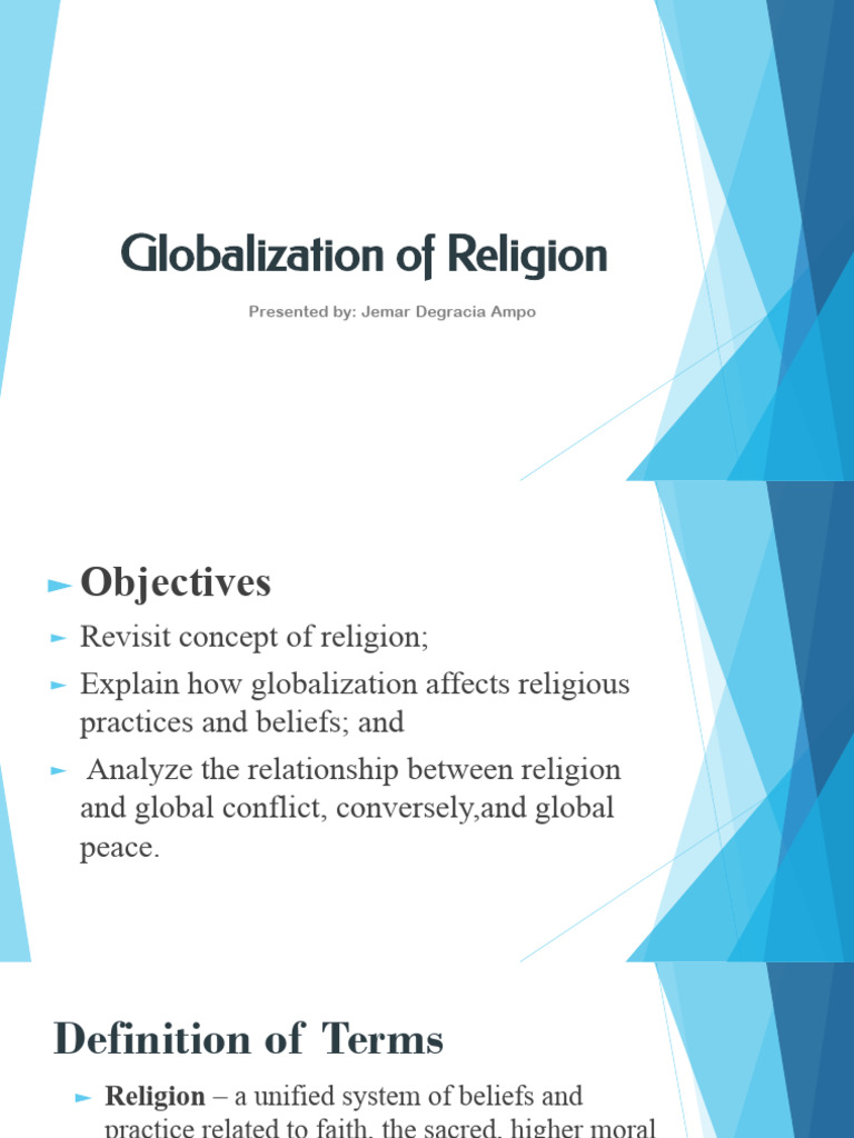 Impact of Globalization on Religion | PDF | Religious Pluralism ...