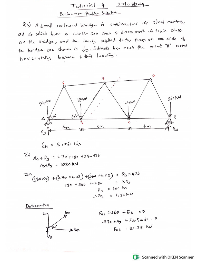 Tutorial 4 Solution | PDF