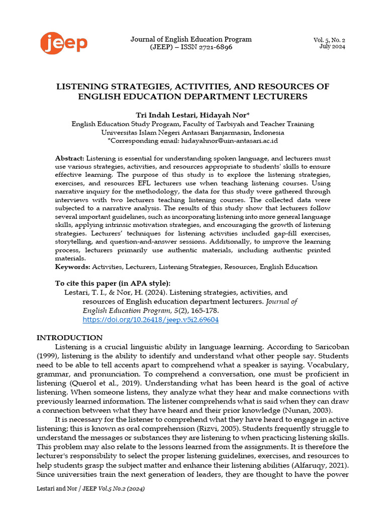 PDF 4 Sinta 4 Qualitative | PDF | Reading Comprehension | Methodology