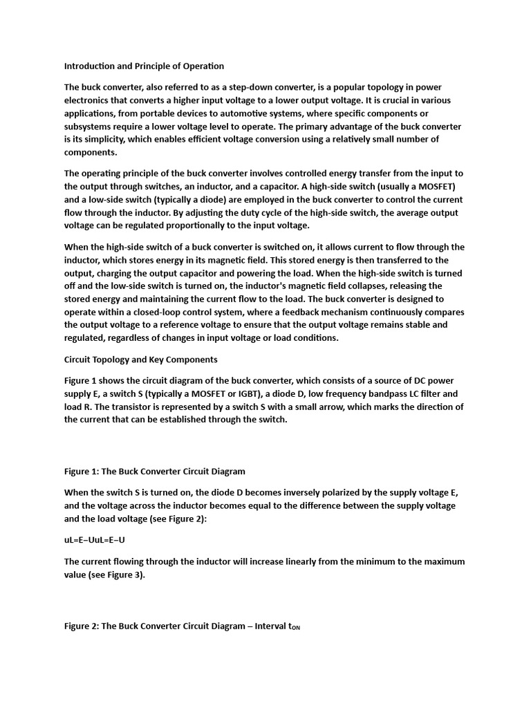 buck | PDF | Inductor | Capacitor