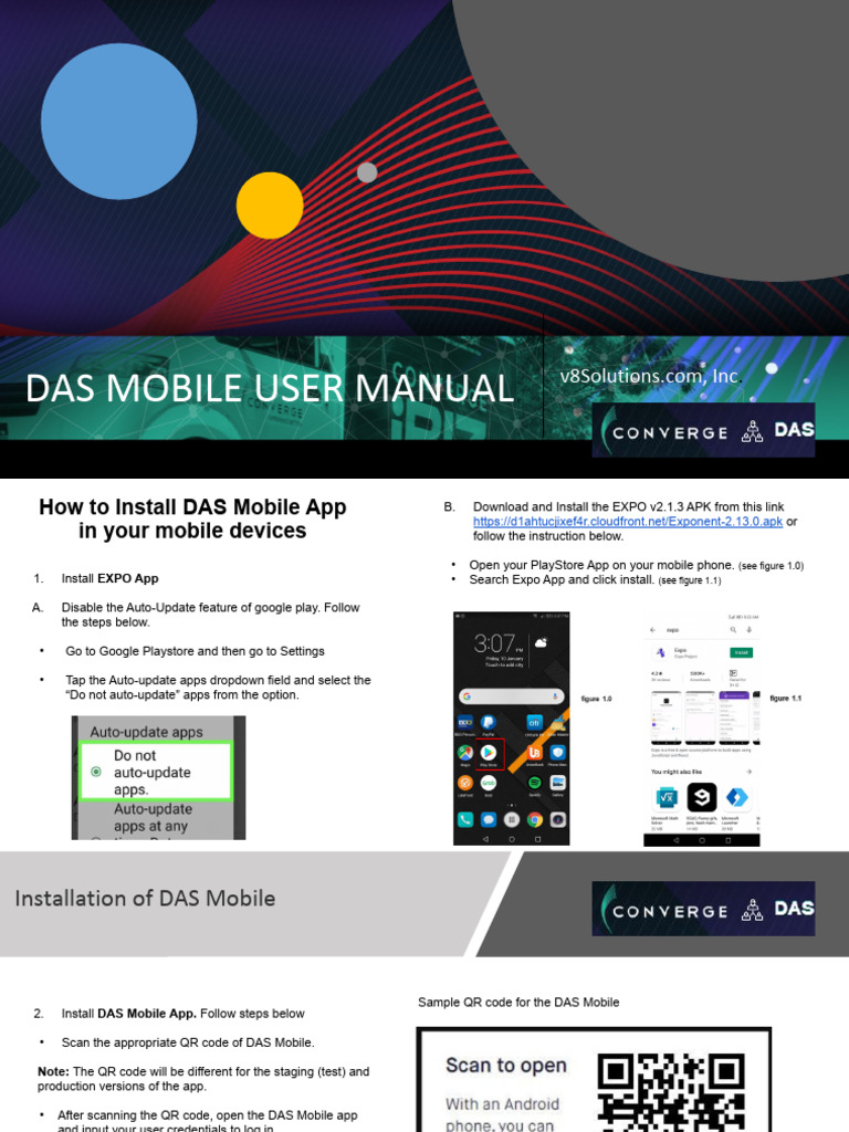 DAS Mobile User Manual | PDF | Mobile App | Qr Code