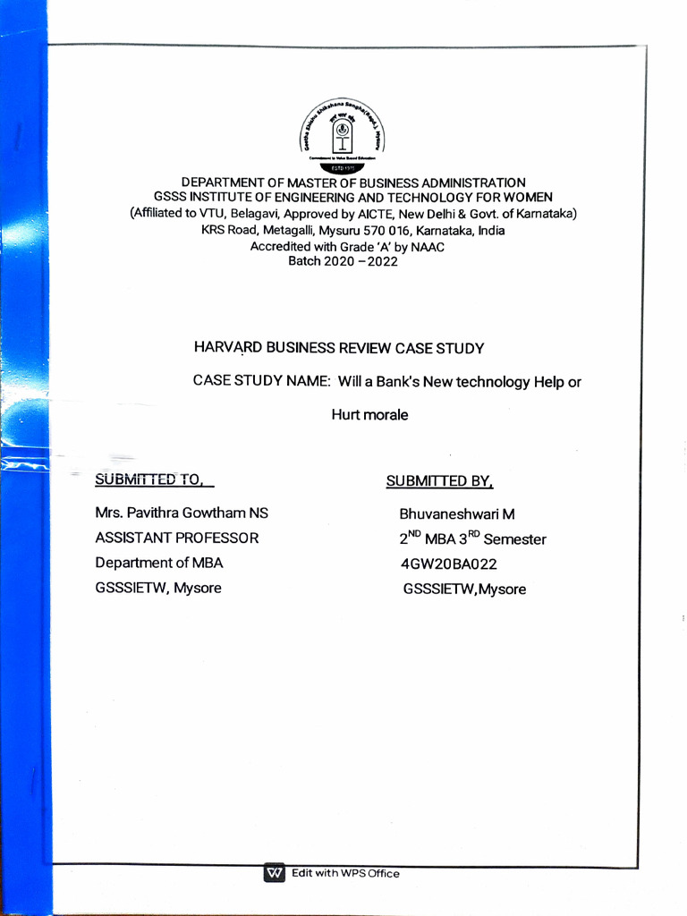 Bank Tech: Help or Hurt Morale? | PDF | Banks