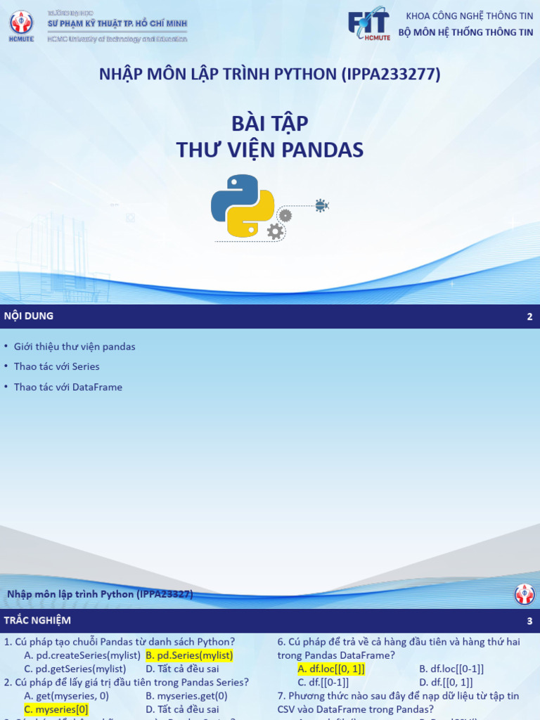 (IPPA233277) w14 c09 Thu Vien Pandas HW (Done) SV | PDF