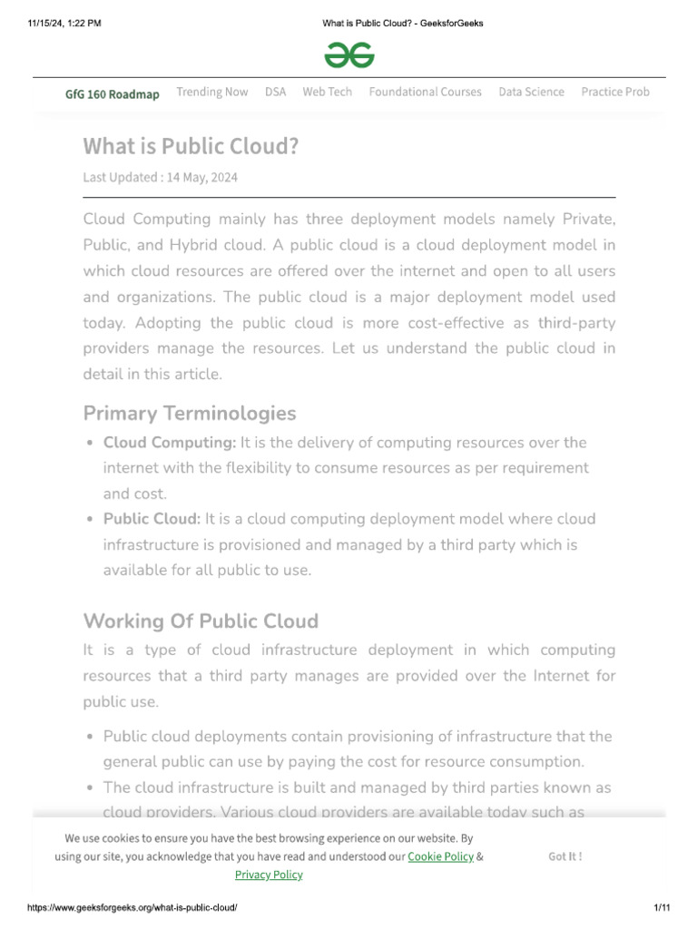 3.public Cloud | PDF