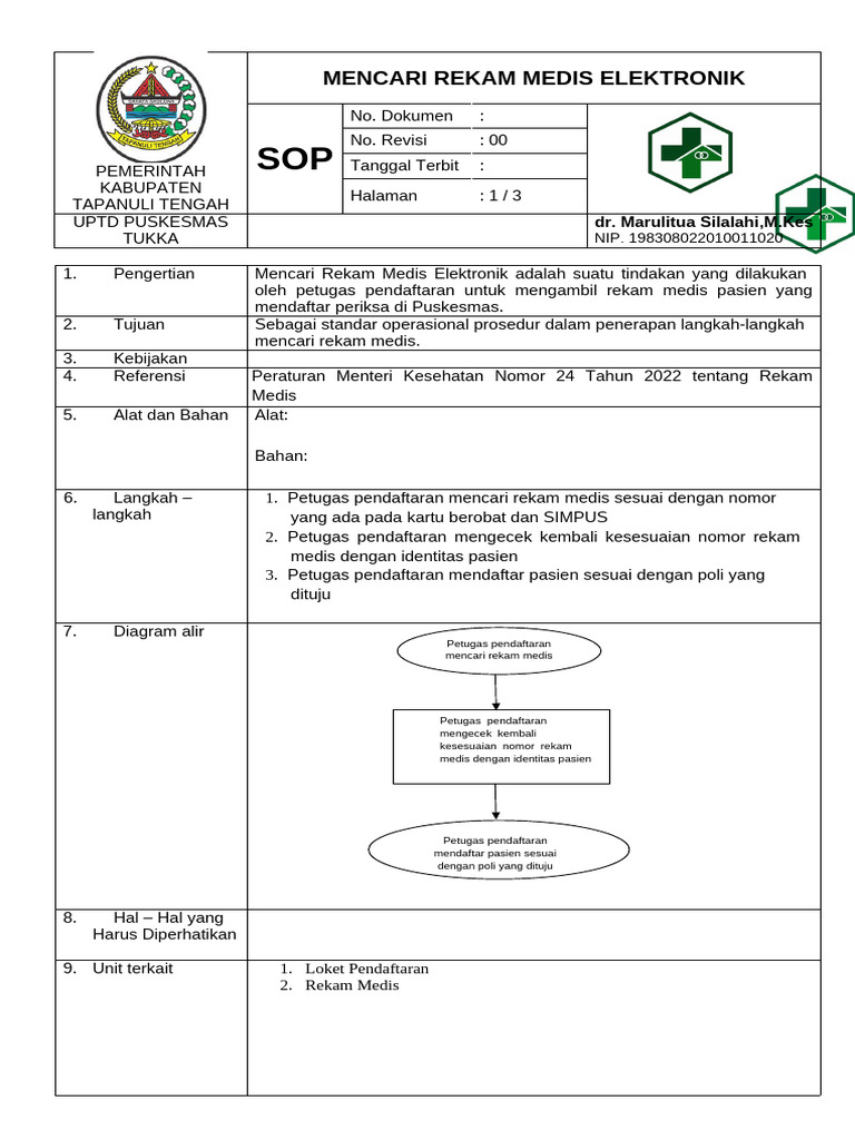 Sop Mencari Rme | PDF | Hukum