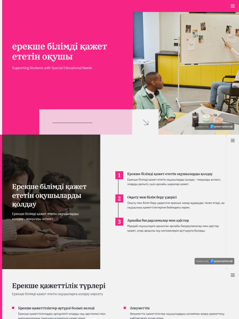 Supporting Students With Special Educational Needs | PDF