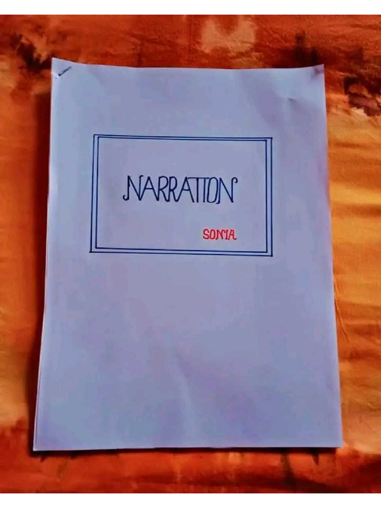 Narration | PDF